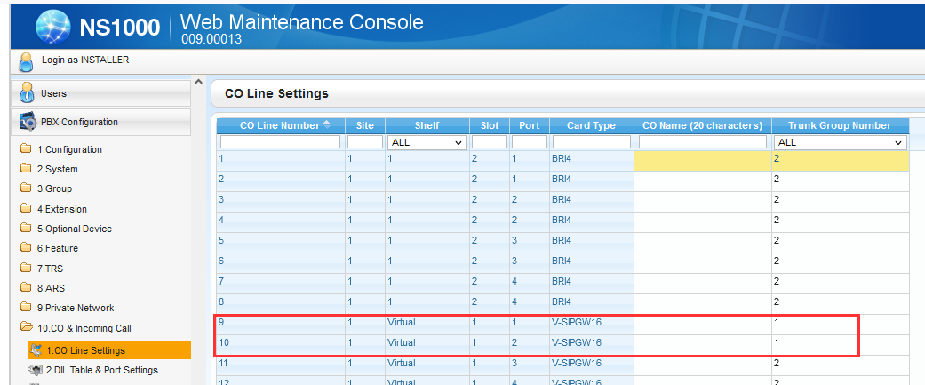SIP Trunking between Panasonic NSX00 and UCX – Documentation E-MetroTel