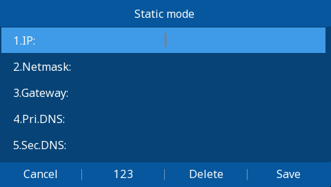 Infinity 5000 Series (XSTIM) – Phone User Interface – Documentation E ...