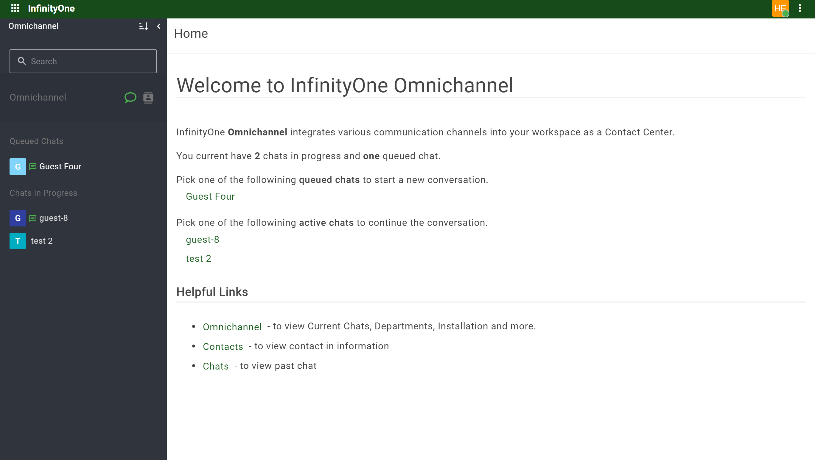 Omnichannel – Agent Login – Documentation E-MetroTel