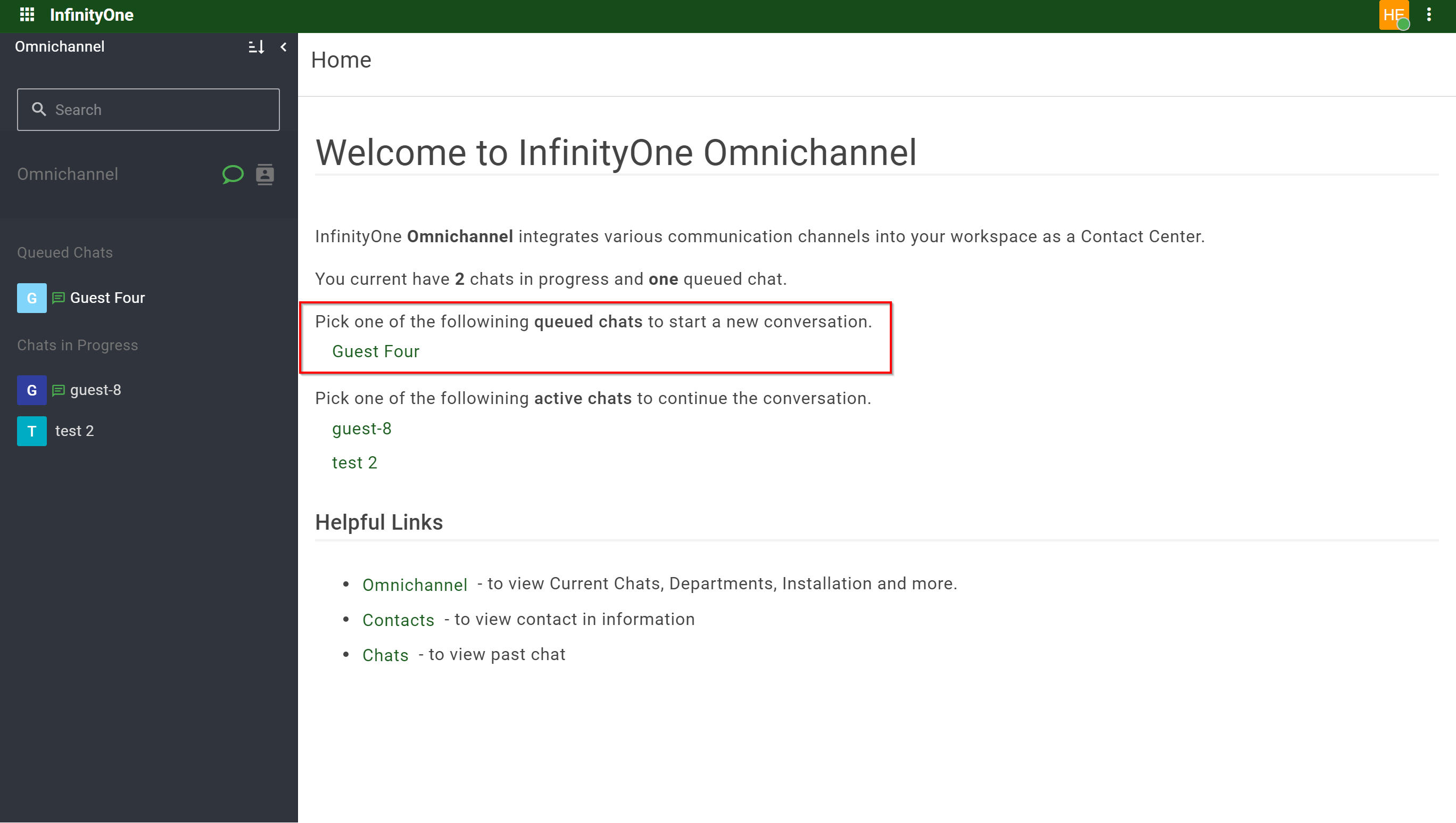 Omnichannel – Agent Login – Documentation E-MetroTel